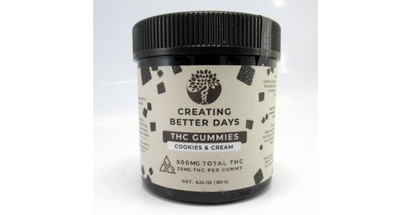 Delta 9 THC Products : Creating Better Days THC Gummies - Cookies and ...