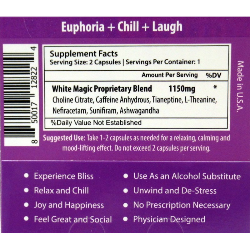 Herbal Supplements 50 State Legal : White Magic - Euphoria, Happiness ...