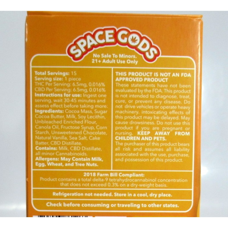Health & Wellness : Space Gods - Legal Cannabis - Hemp Chocolate ...