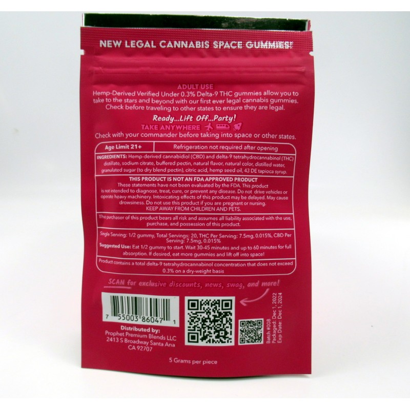 Gummies : Space Gods - Legal Cannabis - Space Gummies - Pink Lemonade ...