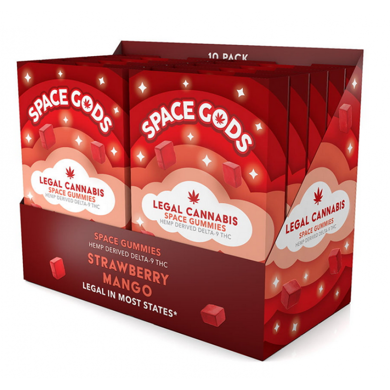 Health & Wellness : Space Gods - Legal Cannabis - Space Gummies 100mg ...