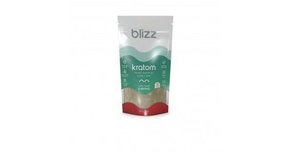 Product Samples : Blizz Kratom Red Thai Premium Powder (16oz)