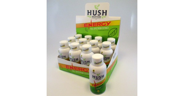 Shots : Hush Energy Shot Full Spectrum Extract - GMP Quality Product ...