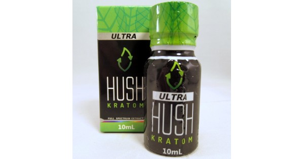 Kratom Extract Shots : Hush Ultra Shot 80% Full Spectrum Extract - GMP ...