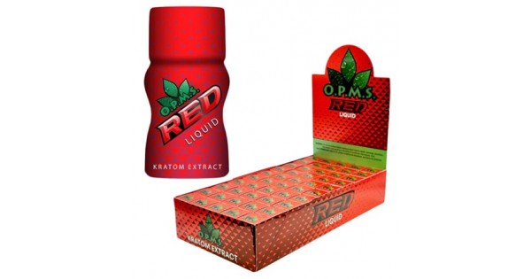 Kratom Extract Shots : OPMS RED Liquid Organically Purified Mitragyna ...