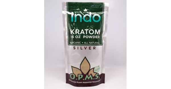 Powders : OPMS Silver White Vein Indo - All Natural Organic POWDER (16oz)