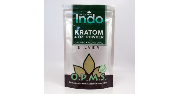 Powders : OPMS Silver White Vein Indo - All Natural Organic POWDER (4oz)