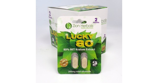 Capsules : Zion Herbals Lucky 80 - 80% Tablets (2 Pk)