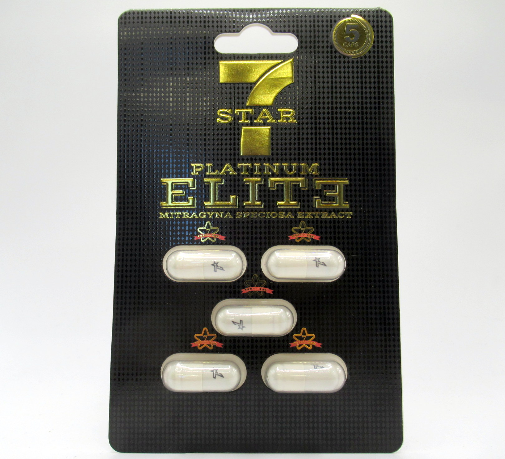 Kratom Extract Capsules : 7 Star Platinum Elite Kratom Extract Capsules ...