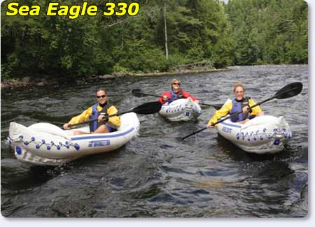 Kayaks & Canoes : Sea Eagle 330 Inflatable Kayak Pro Package Includes ...