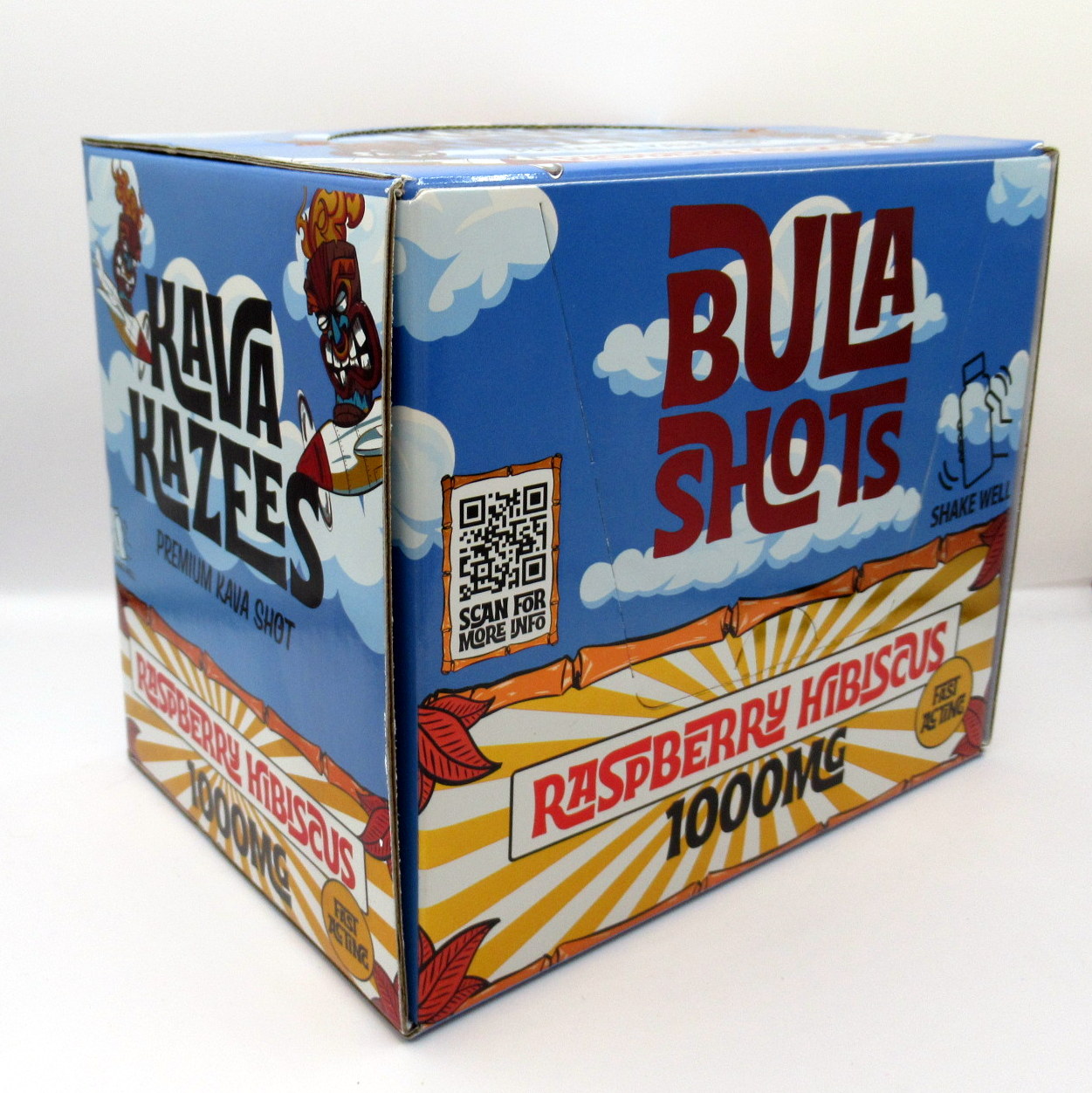 Product Samples : Kava Kazees Premium Kava Shot - Raspberry Hibiscus (12)