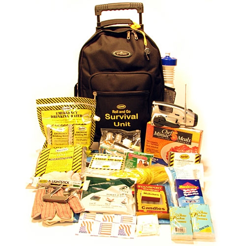 Personal Survival Kits : Mayday Roll and Go Survival Kit - 1 Person