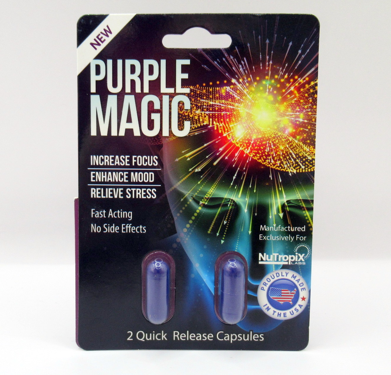 Product Samples 50 State Legal : Purple Magic - Focus, Mood, Stress (2 ...