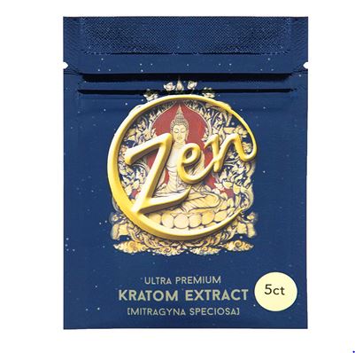 Capsules : Zen Ultra Premium Kratom Extract Capsules (5pk)(1ea)