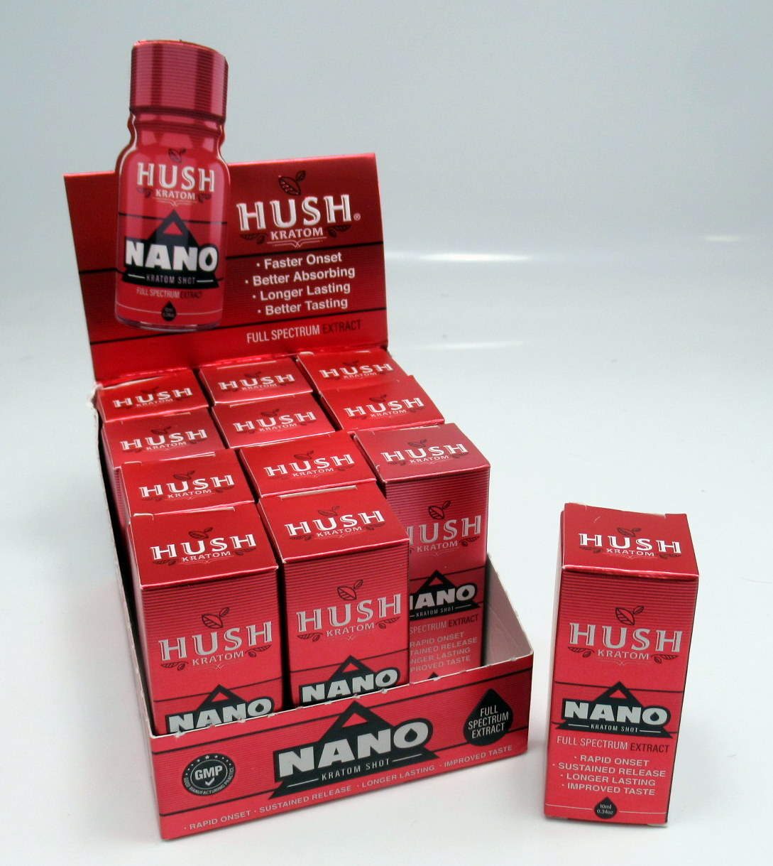 Shots : Hush Nano Shot Full Spectrum Extract - GMP Quality Product ...