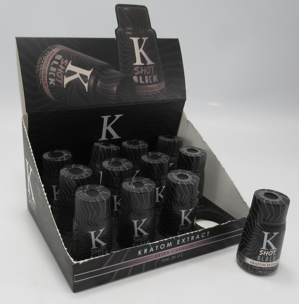 Shots : K Shot Black - Extra Strength Kratom Extract - 100% Natural ...