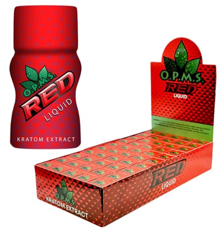 Kratom Extract Shots : OPMS RED Liquid Organically Purified Mitragyna ...