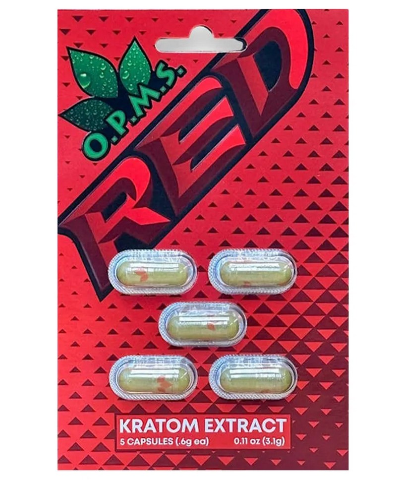 OPMS Red Botanical Extract Caps - Blister Pack - Simply the Best! (5ct ...