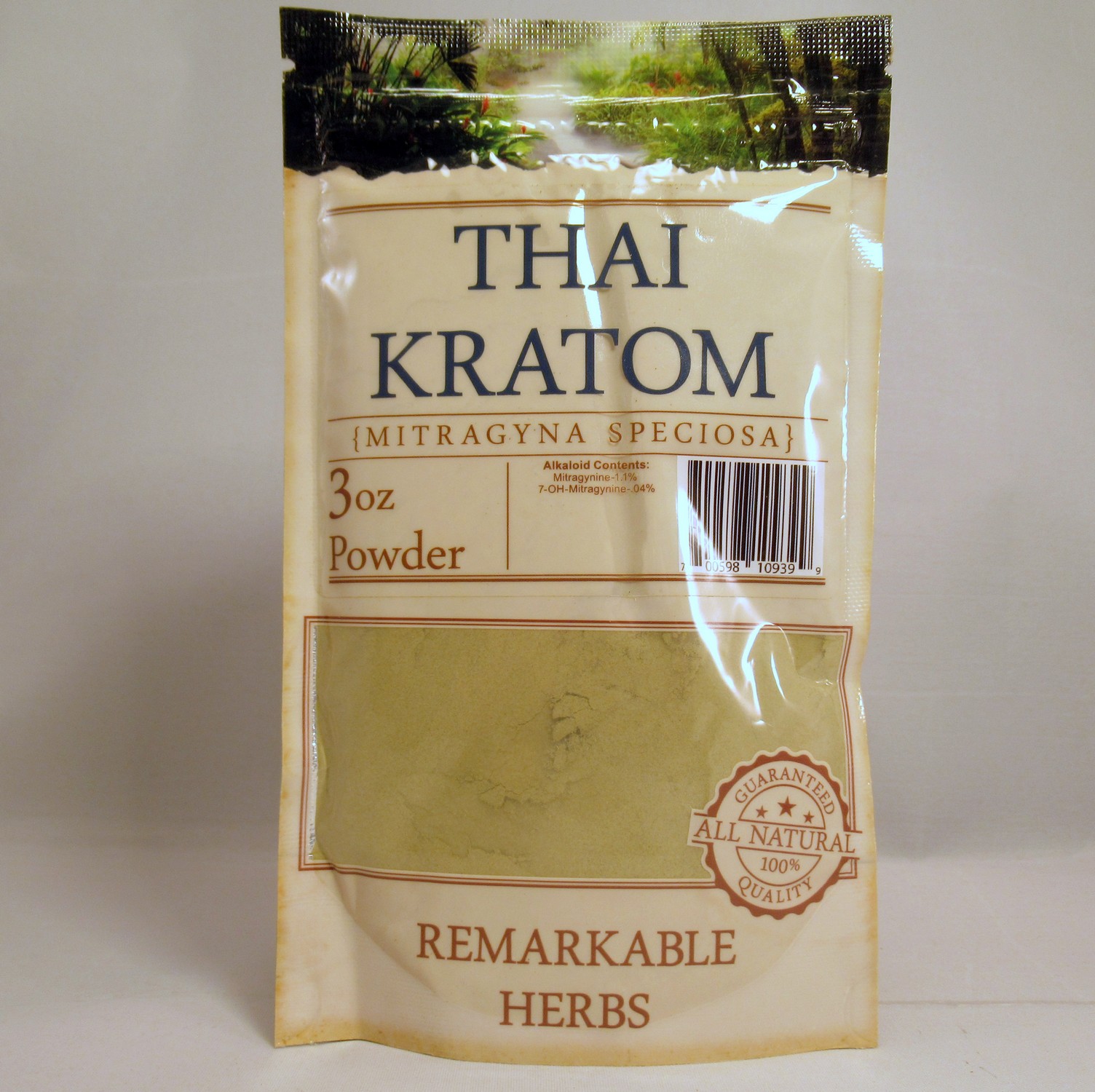 Powders : Remarkable Herbs 100% All Natural Thai Powder (3oz)