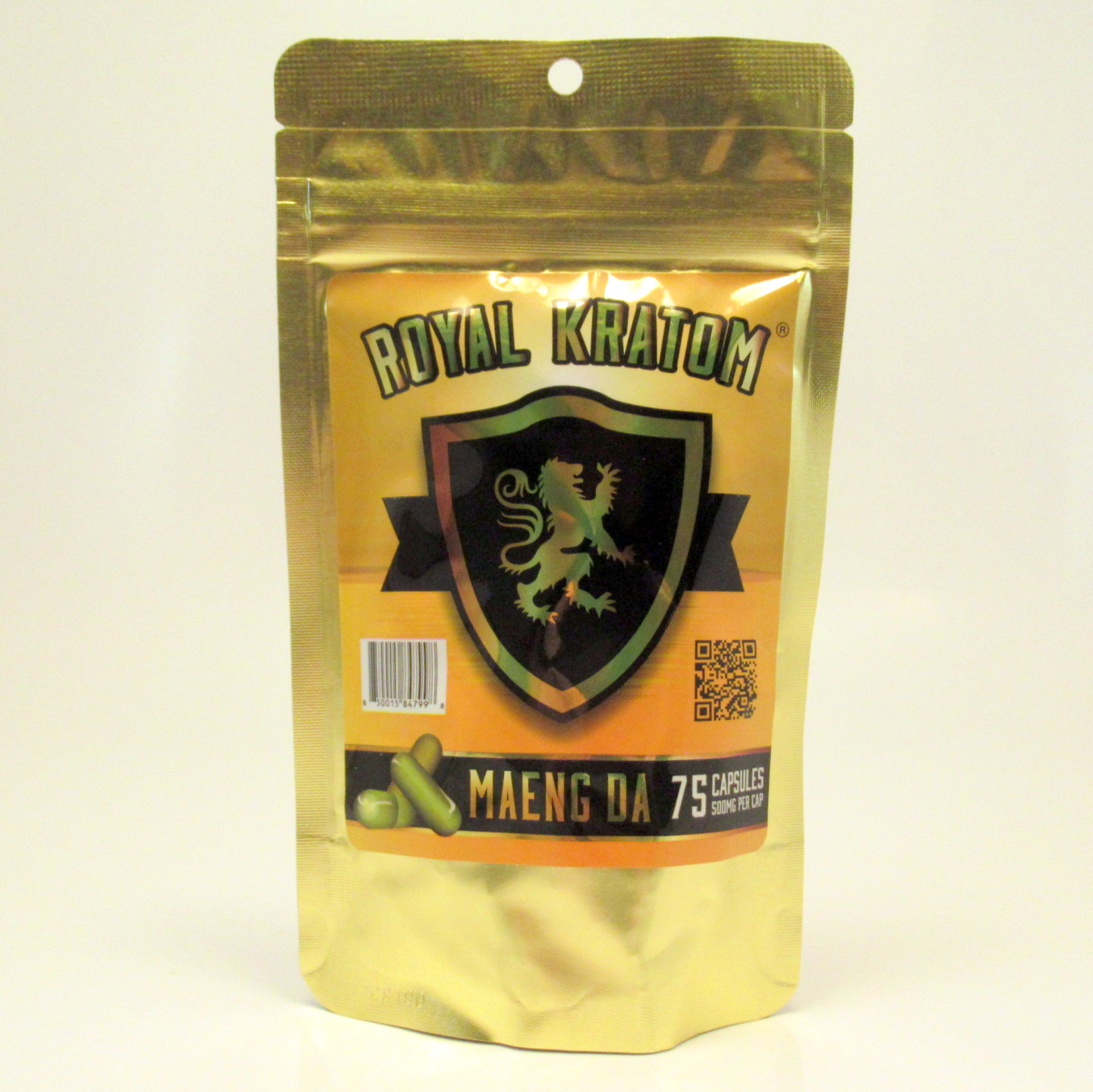 Capsules : Royal Kratom Premium Maeng Da Capsules (75ea)